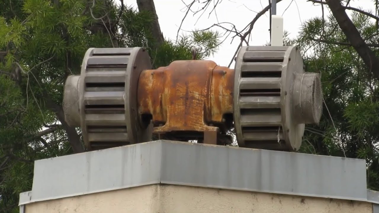 B&M Model 20-AR-10 (Attack Signal) Monthly siren test 6-25-19 Sierra ...