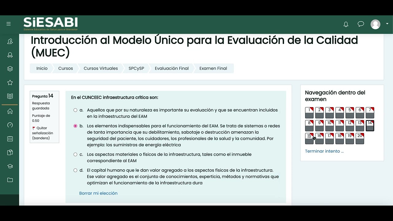 Introducción al Modelo Único para la Evaluación de la Calidad (MUEC ...