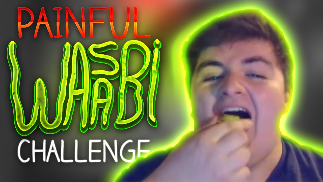 Painful Wasabi Challenge! - YouTube