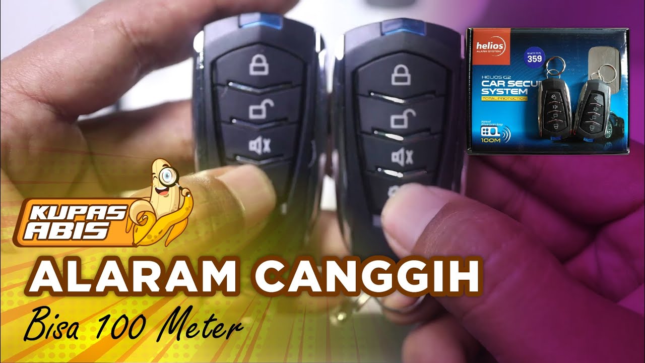 Alarm mobil HELIOS | Alarm mobil bagus 100M - yuks kita Kupas Abis 😊👍 ...