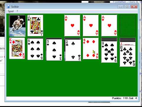 Weird XP Solitaire glitch - YouTube