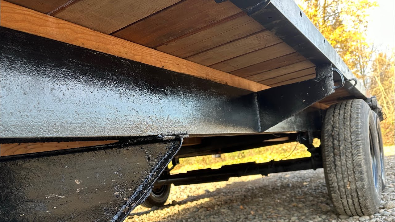 How To Build a Custom Sideload Pallet Trailer - YouTube