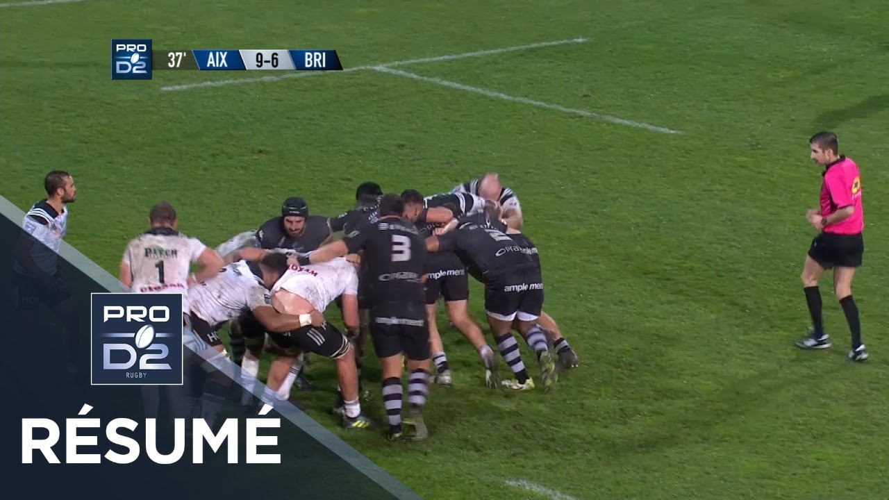 PRO D2 - Résumé Provence Rugby-Brive: 22-20 - J14 - Saison 2018/2019 ...
