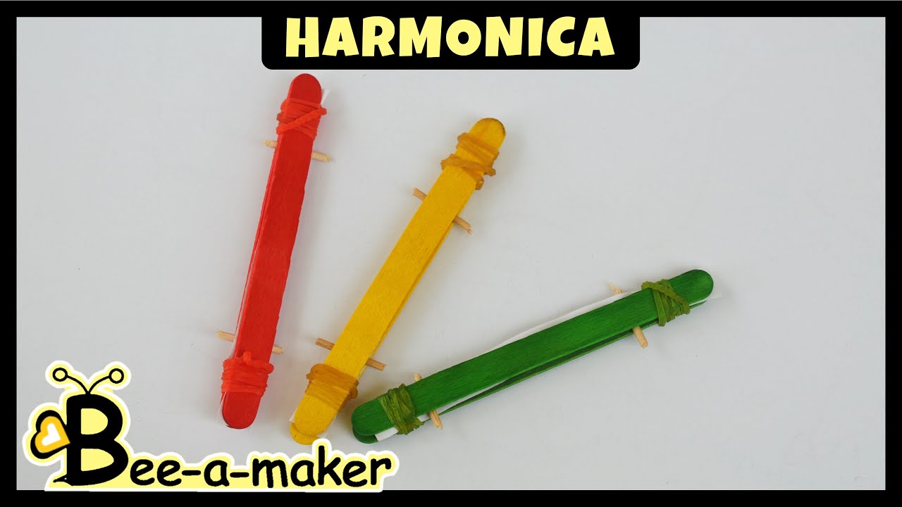 Homemade Harmonica STEM challenge| DIY | School project | science ...