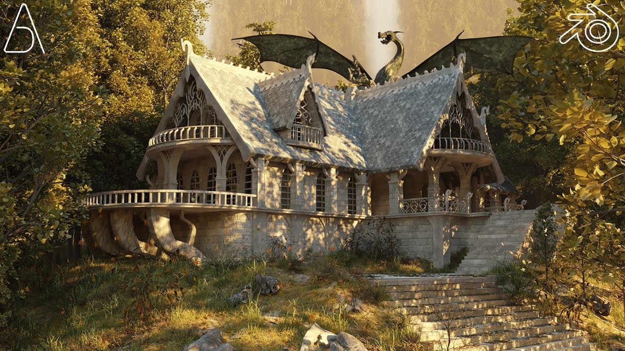 Lord Of The Rings Elven Architecture