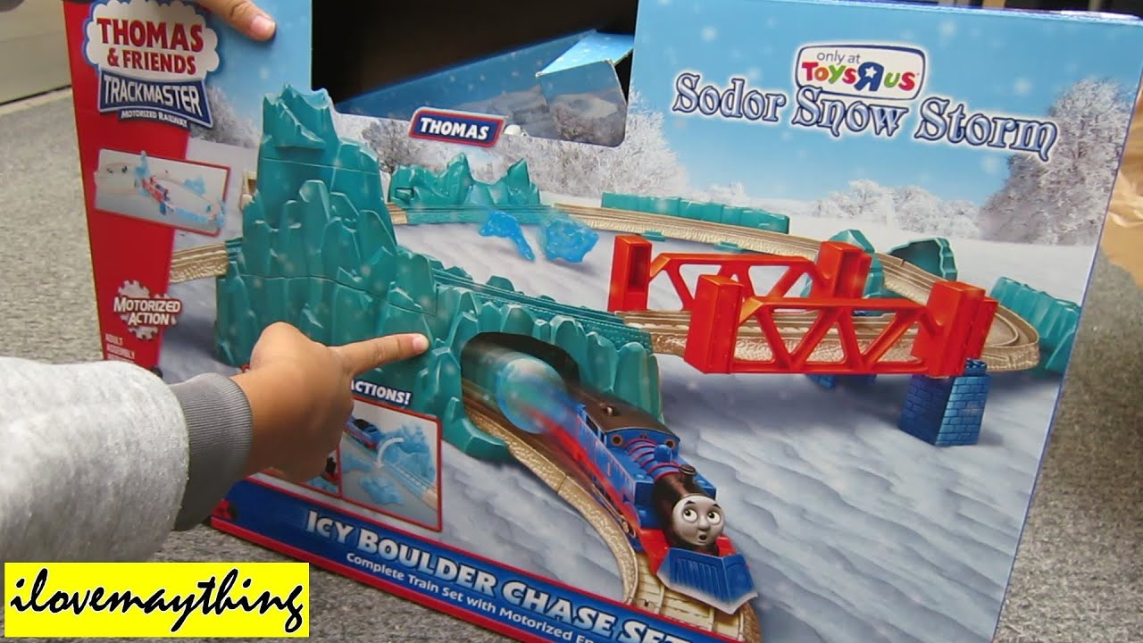 ICY Boulder Chase Set - Thomas and Friends Trackmaster Set (Preview ...