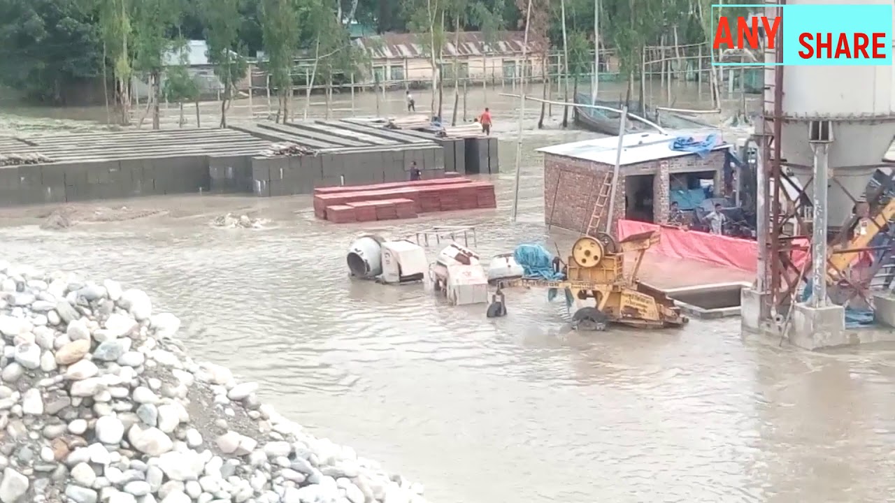 বাংলাদেশের বন্যার ভয়াবহতা,,,গাইবান্ধার অবস্থা !!! Flood in Bangladesh ...