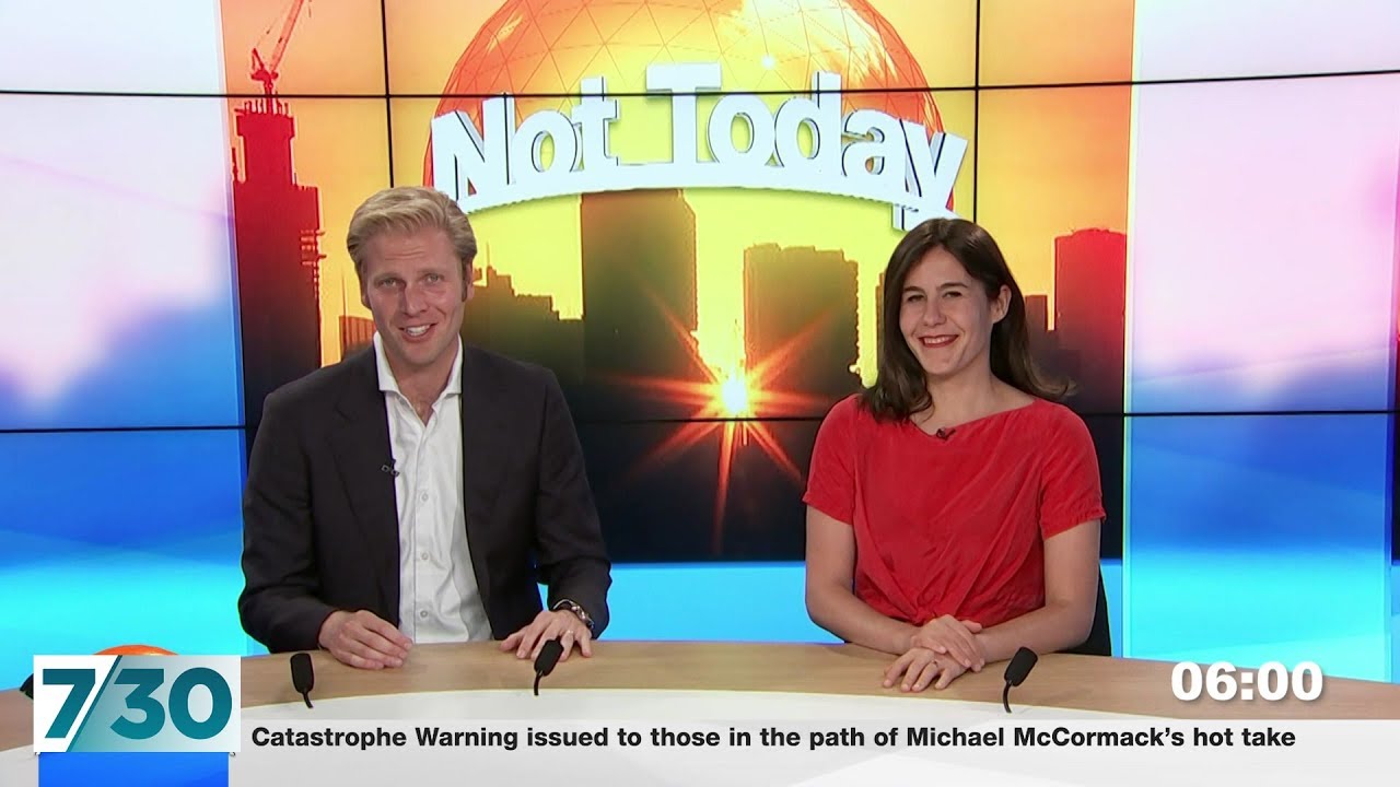 Not Today - the television program which tackles the big questions, but ...