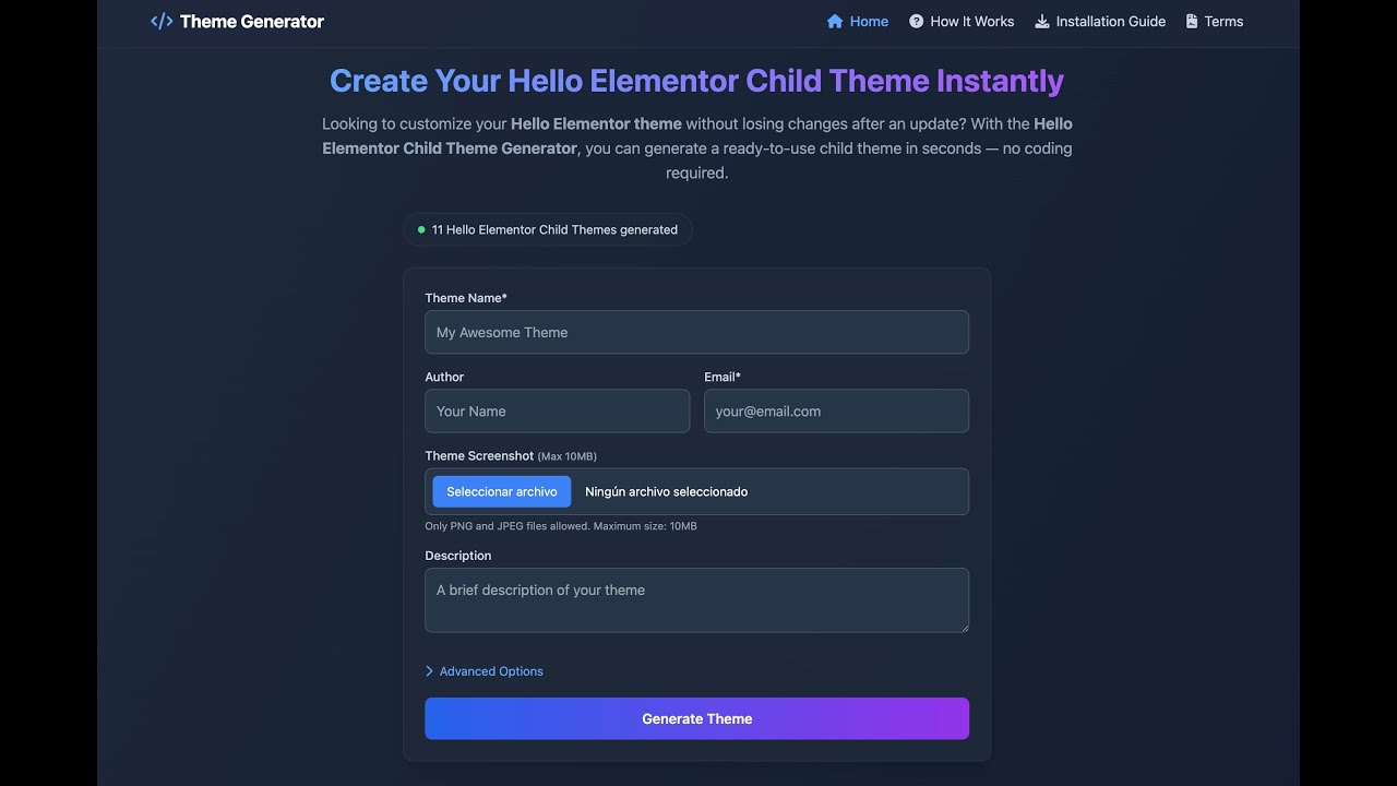 How to Create and Install a Hello Elementor Child Theme in WordPress (Step-by-Step Guide) - YouTube