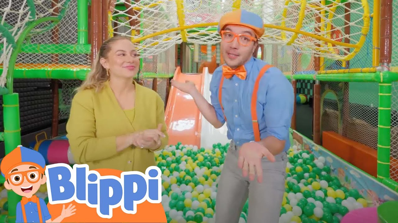 Blippi's Get Up Games | Blippi | Kids Cartoon Show | Toddler Songs ...