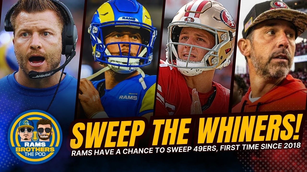 Rams have an opportunity to SWEEP the 49ers: will they do it and make a ...