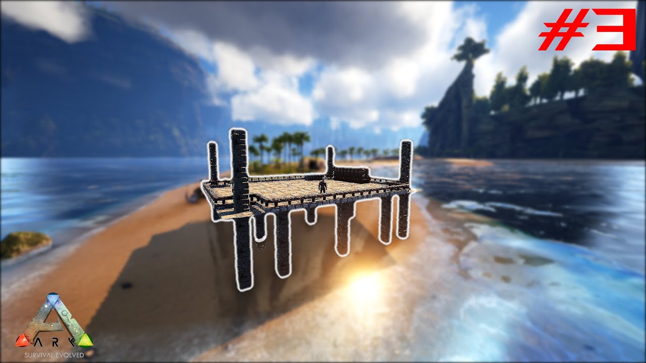 Starter base | ARK:The Center | #3 | - YouTube