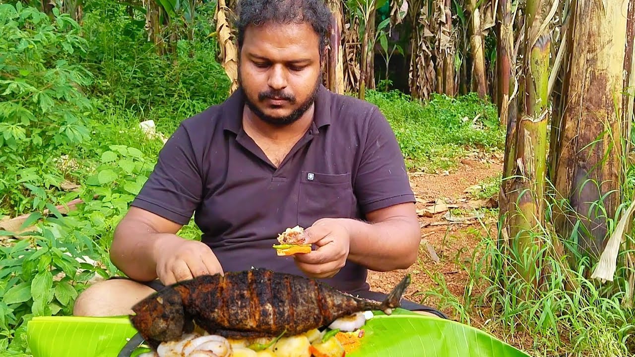 Grilled tuna fish | Spicy crispy grilled fish recipe - YouTube
