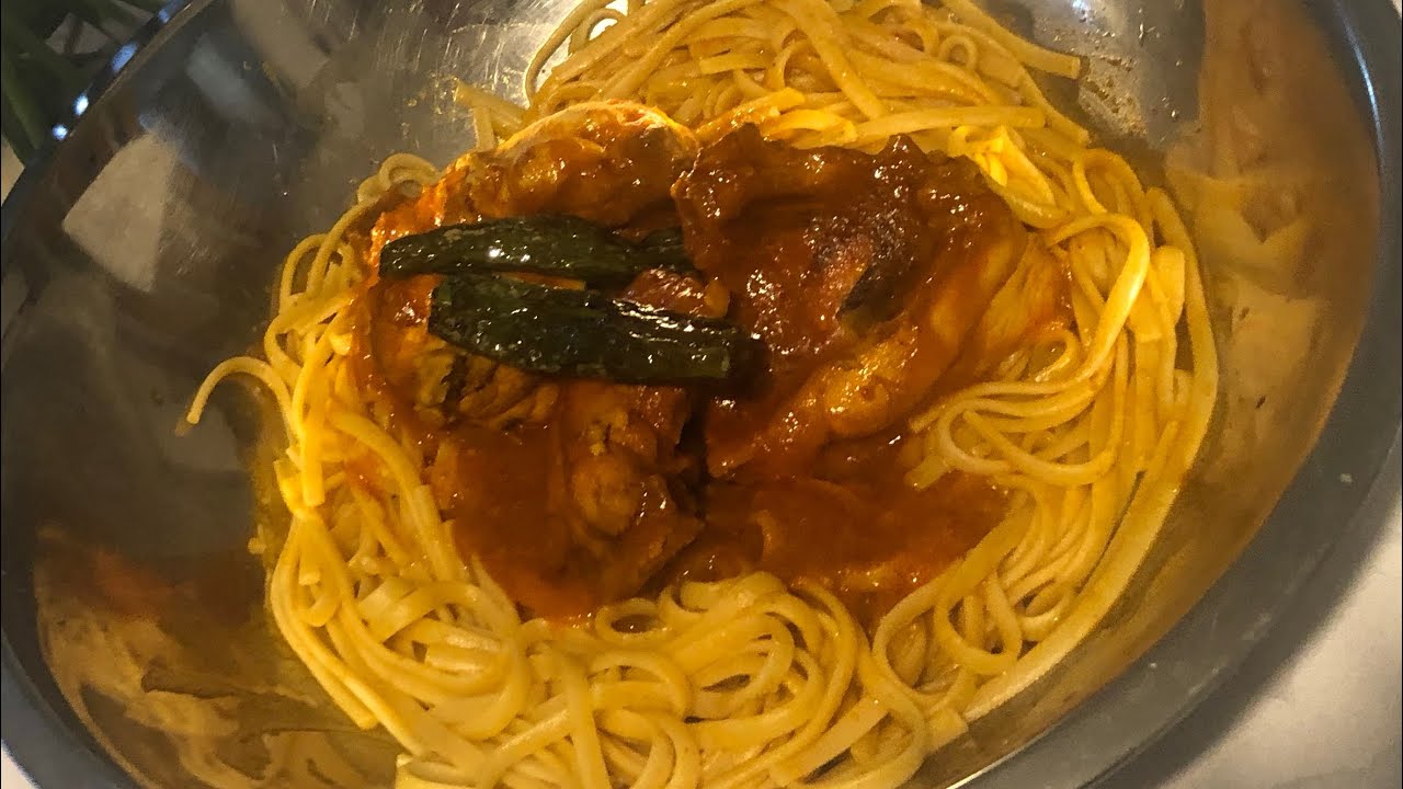 Tunisian Chicken Spaghetti - YouTube