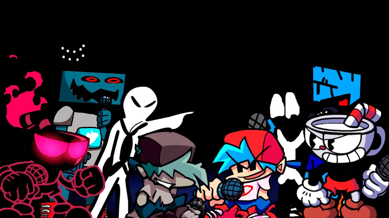 FNF Eye To Eye Mas Todos Cantam - YouTube