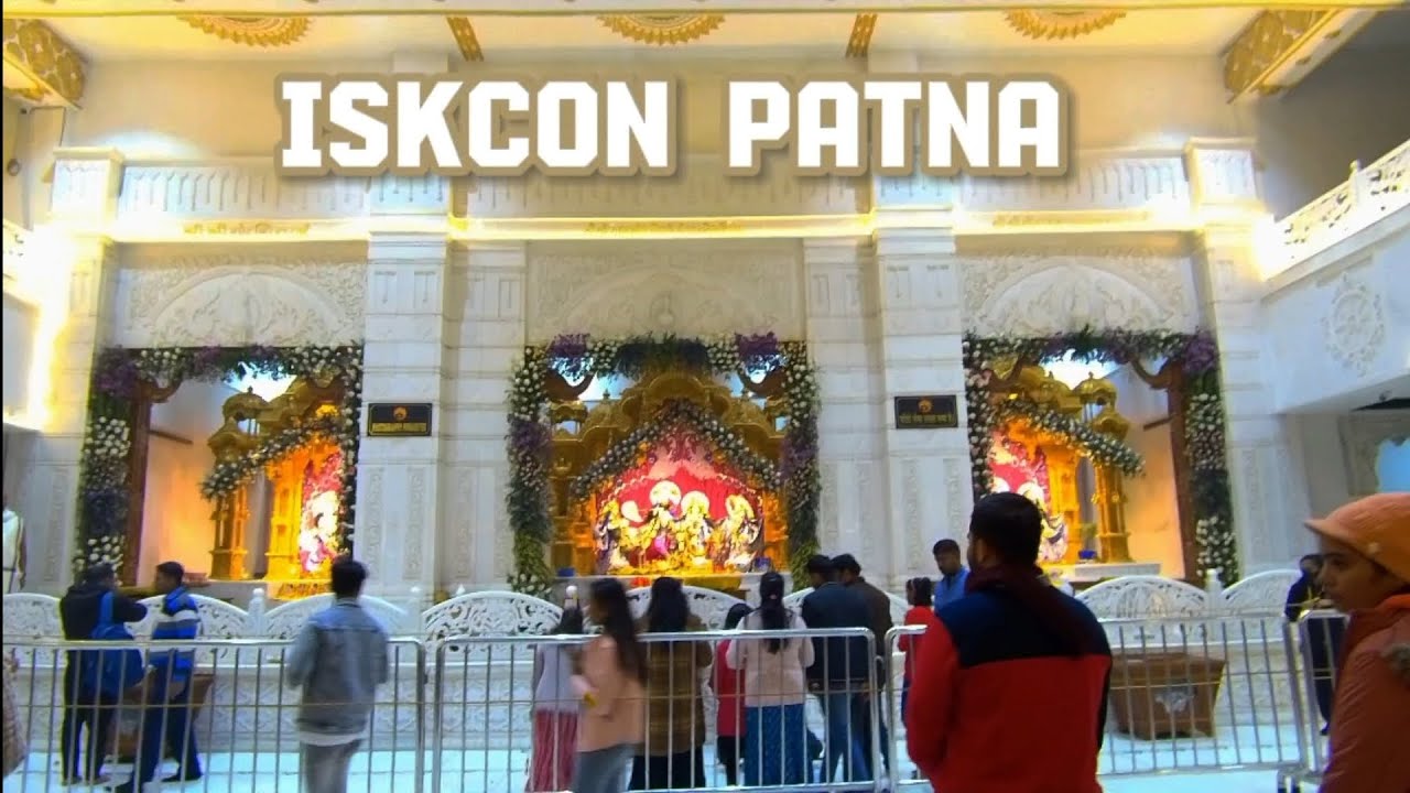 ISKCON TEMPLE PATNA ️🏵️, Dak Bunglow road ,, LORD KRISHNA TEMPLE - YouTube