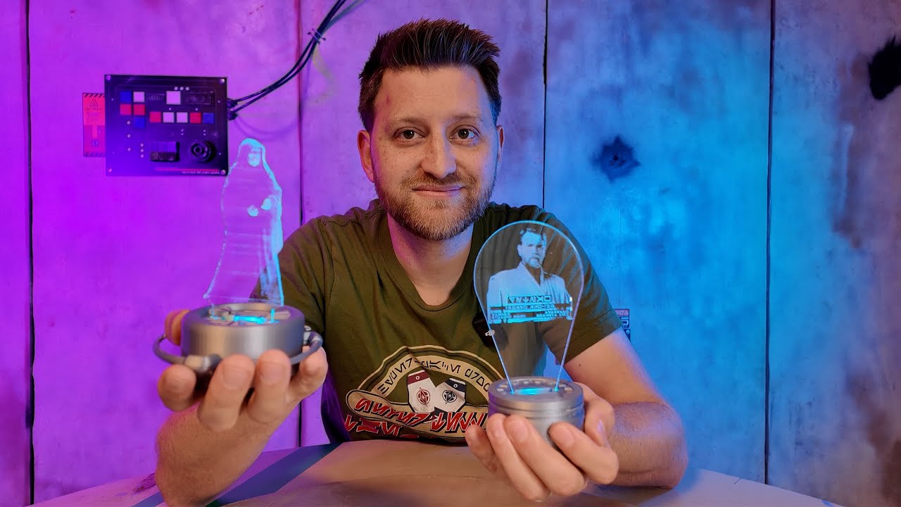 Meet the Holo Bounty Puck & Holocom — Star Wars–Inspired Display Tech ...