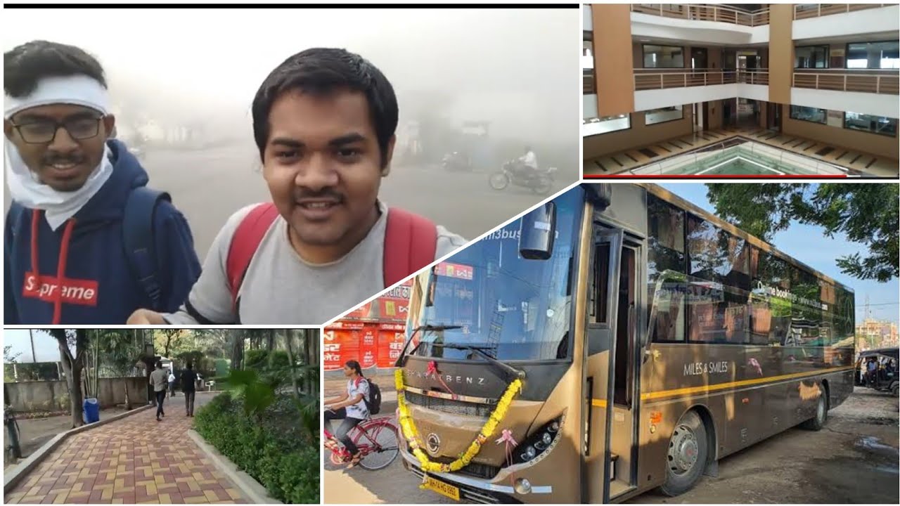 DY Patil College Admission. # First Time Travel in Ni3 BUS.. - YouTube