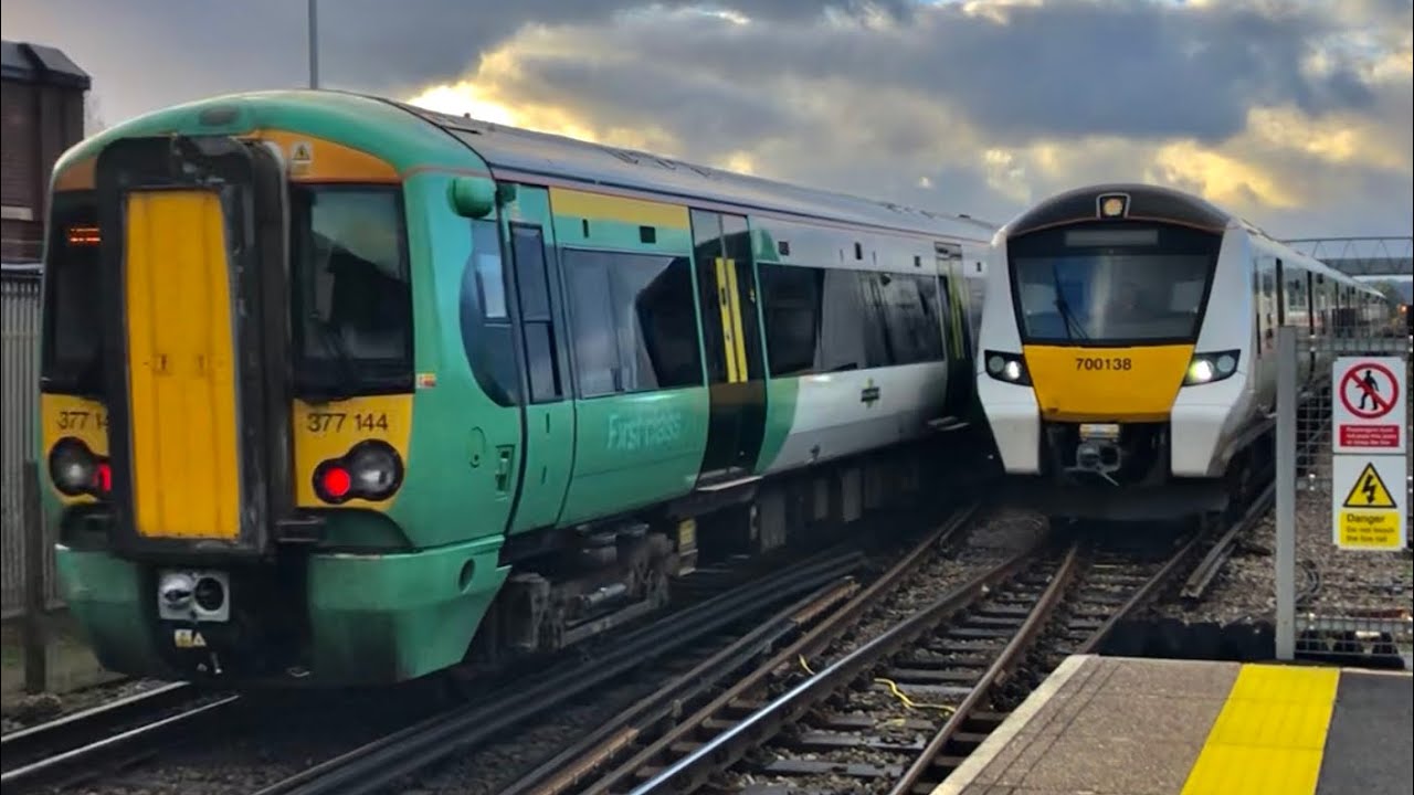 Southern Class 377 Passes Three Bridges As A Thameslink 700 Arrives And ...
