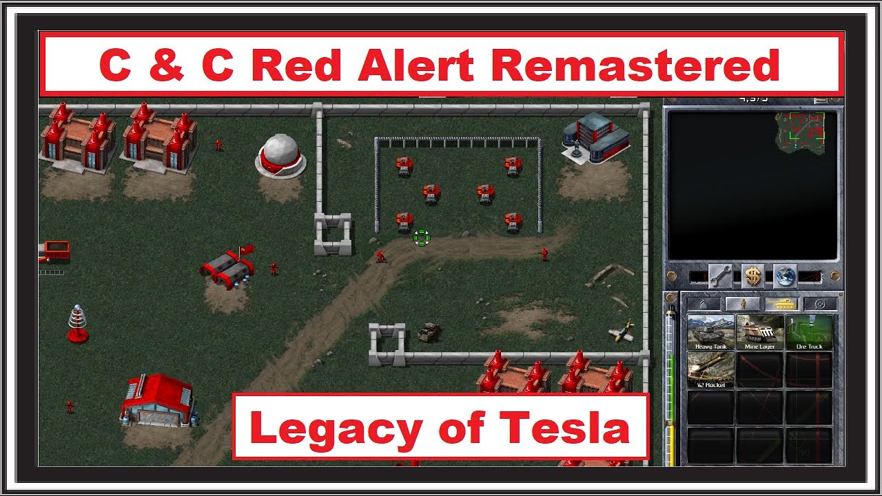 C&C Red Alert Remastered | Counterstrike | Legacy of Tesla - YouTube