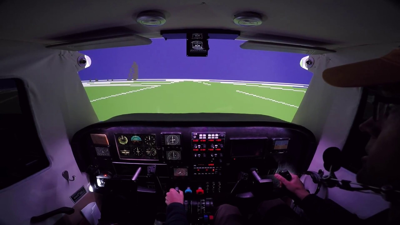SubLogic FS II Home Cockpit - YouTube