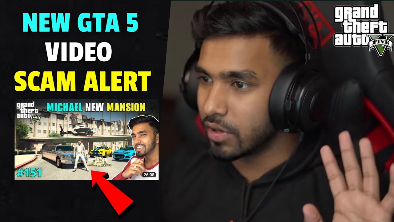 GTA 5 NEW VIDEO SCAM ALERT | TECHNO GAMERZ GTA 5 NEW VIDEO #151 ...