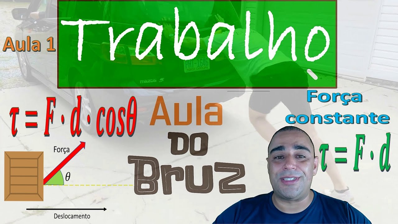 Trabalho de uma força constante - Aula 1 - YouTube