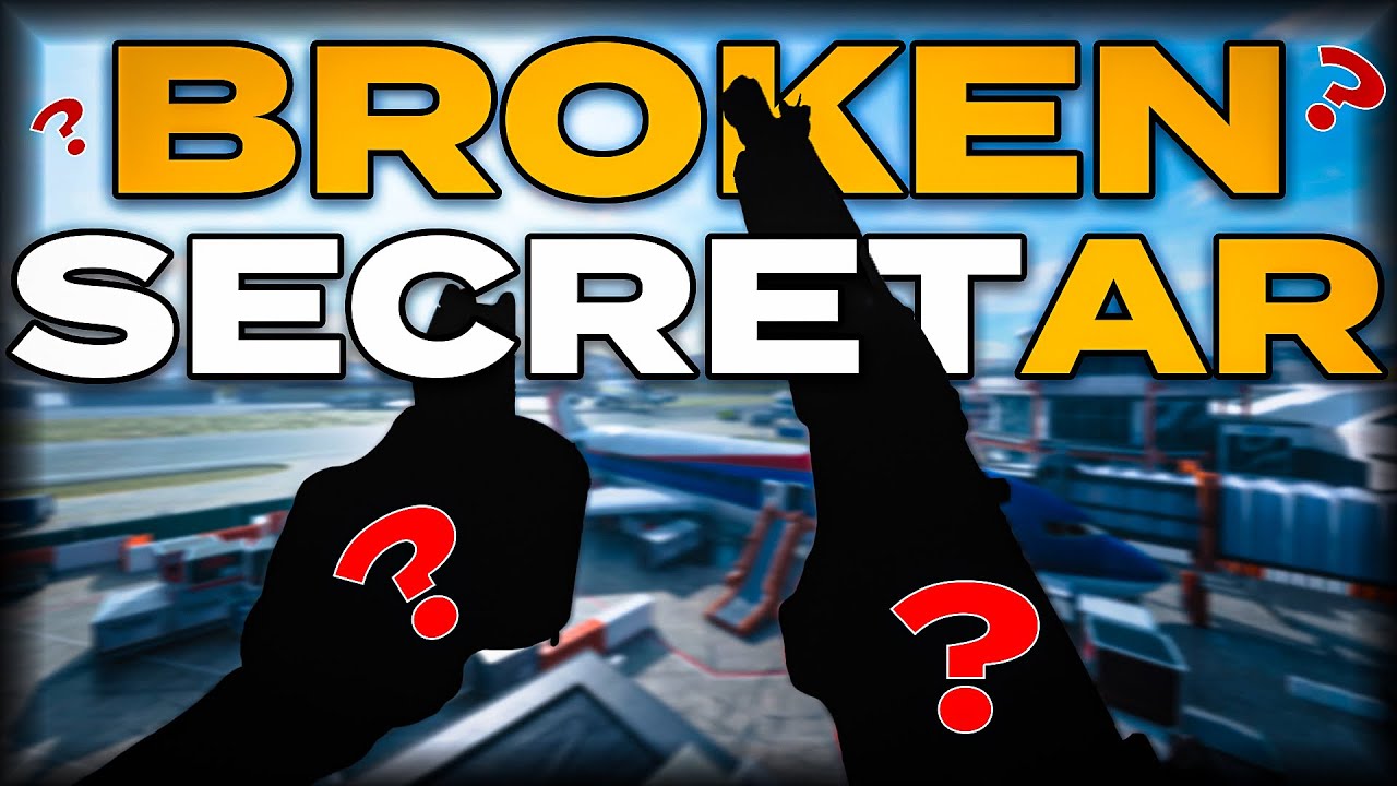 BROKEN SECRET AR IN WARZONE AFTER THE UPDATE!!!😎 - YouTube