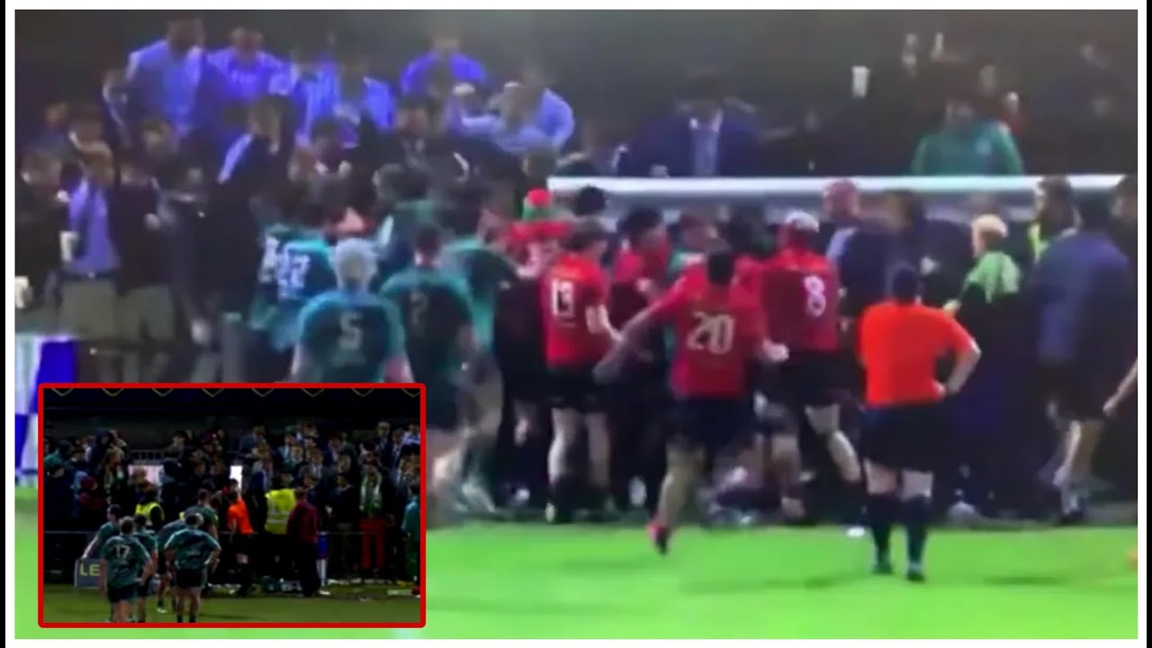 Rugby Chaos: Match ABANDONED After Massive Player Brawl & Beer-Throwing ...