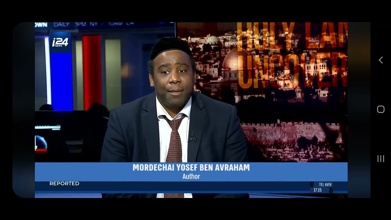 Rabbi Mordechai ben Avraham On I24NEWS talking about his life story ...
