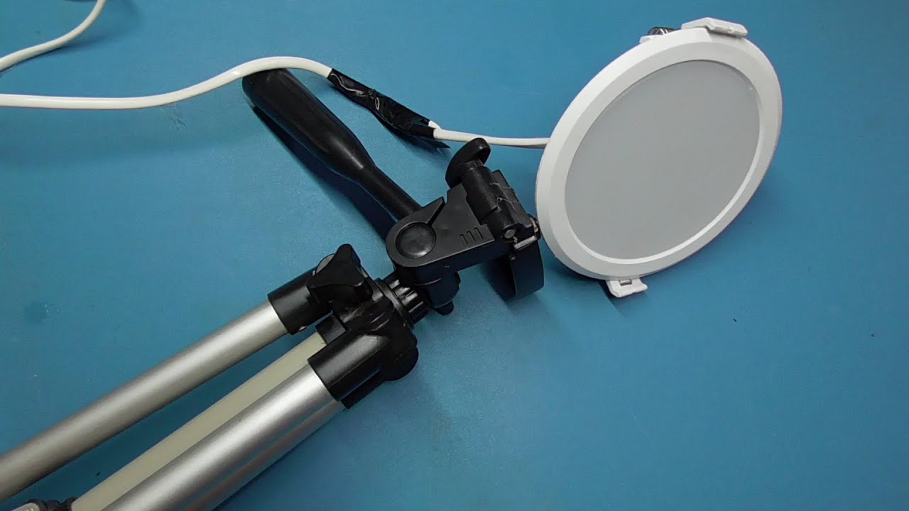 How to make ring light at home, How to fix ring light stand, Science ...