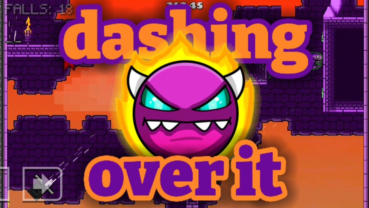 dashing over it by Halapeenyo (platformer demon) | Geometry Dash 2.2 ...