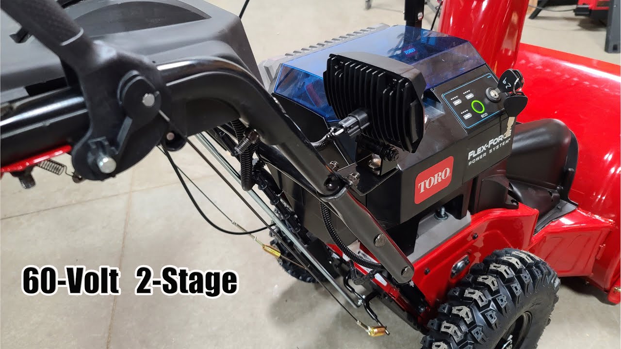 Toro 26" 60-Volt Battery Power Max e26 Two-Stage Snow Blower ...