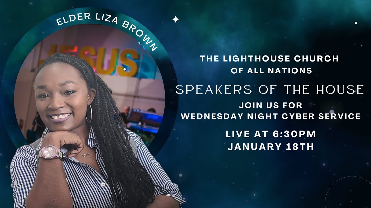 Speakers of House: Elder Liza Brown - Elevate Your Faith - YouTube