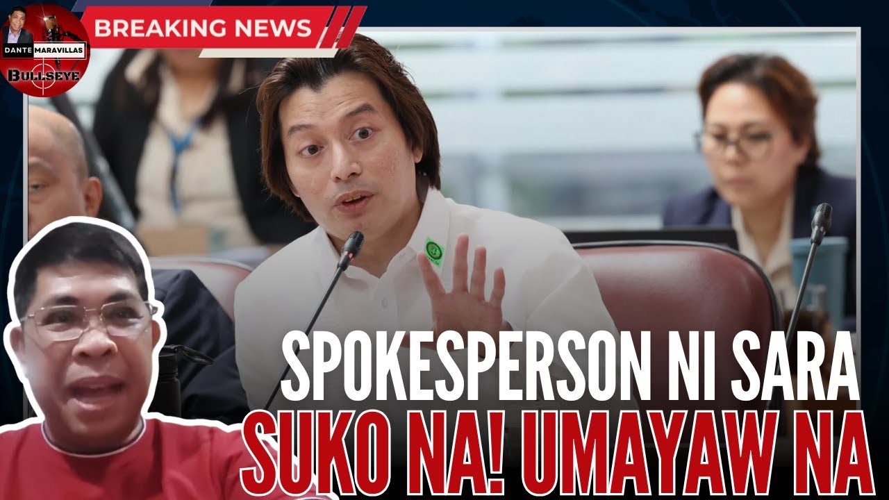 OVP SPOKESPERSON, SUKO NA KAY INDAY - YouTube