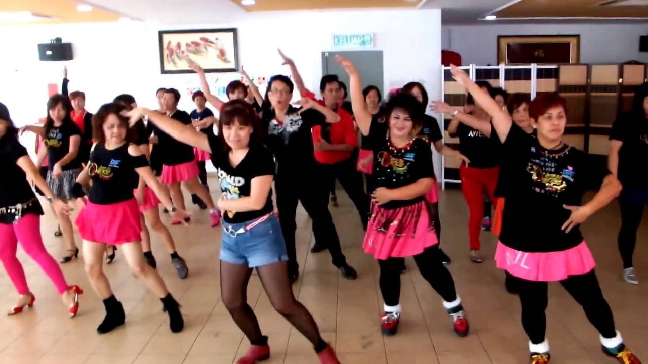 DELICATE MIMOSA - Line Dance (by Kenny Teh) - YouTube