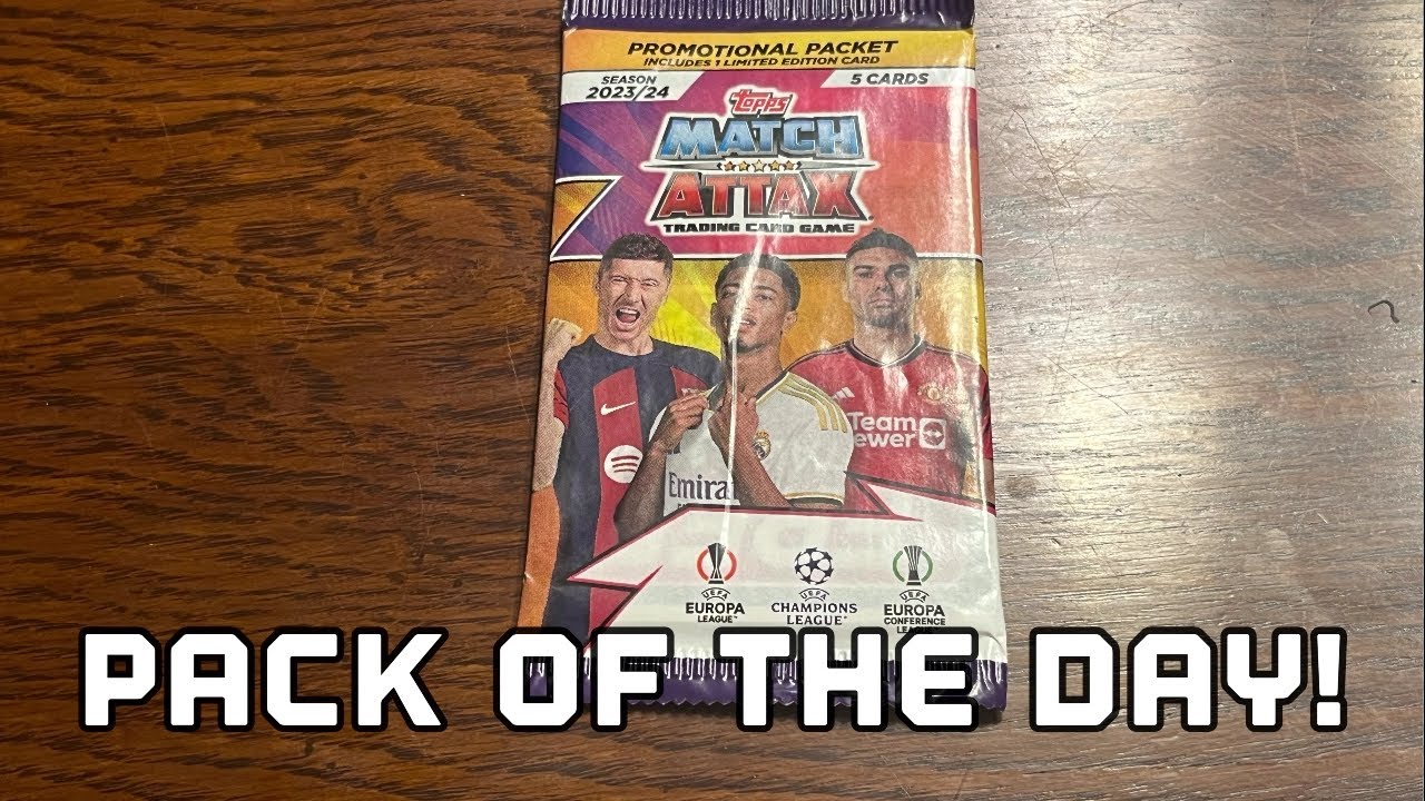 PACK OF THE DAY #76 | MATCH ATTAX 2023/24 LIMITED EDITION PROMO PACK ...