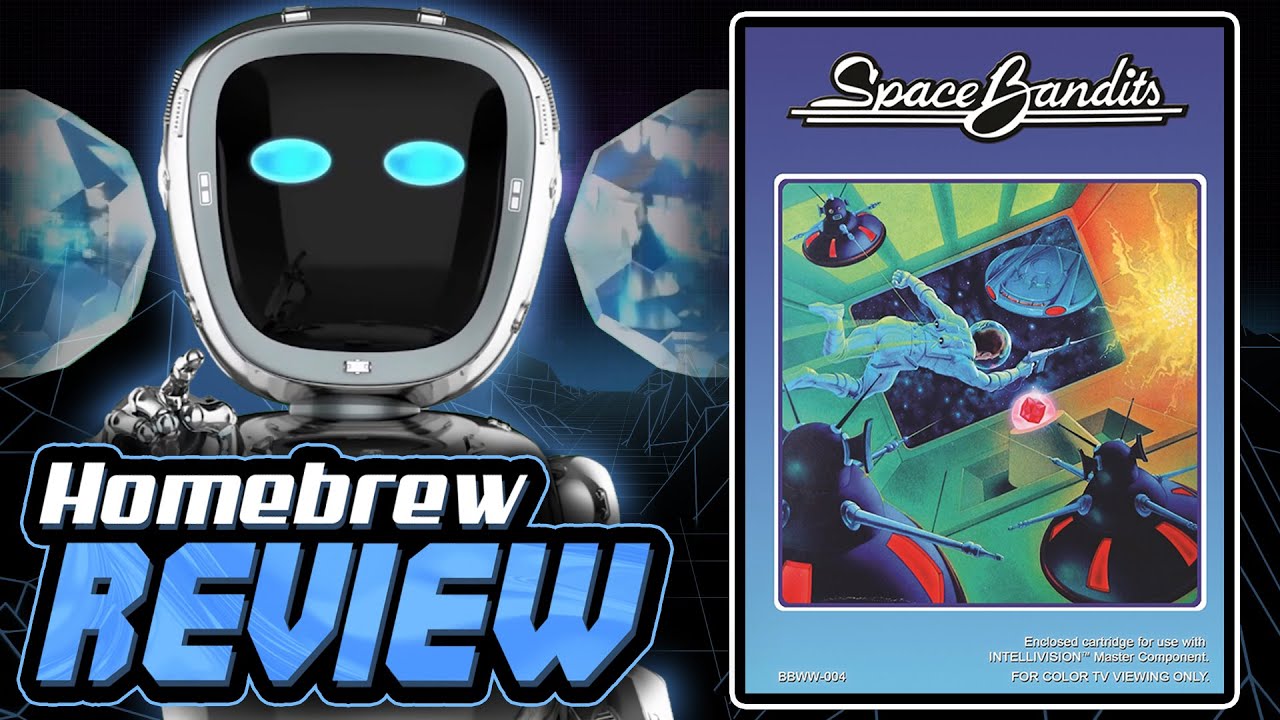 Space Bandits for Intellivision - MGG Homebrew Game Review - YouTube