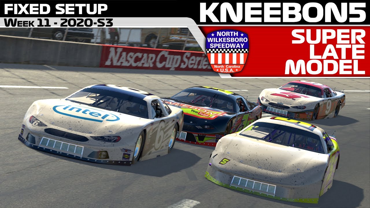 Super Late Models - North Wilkesboro - iRacing - YouTube