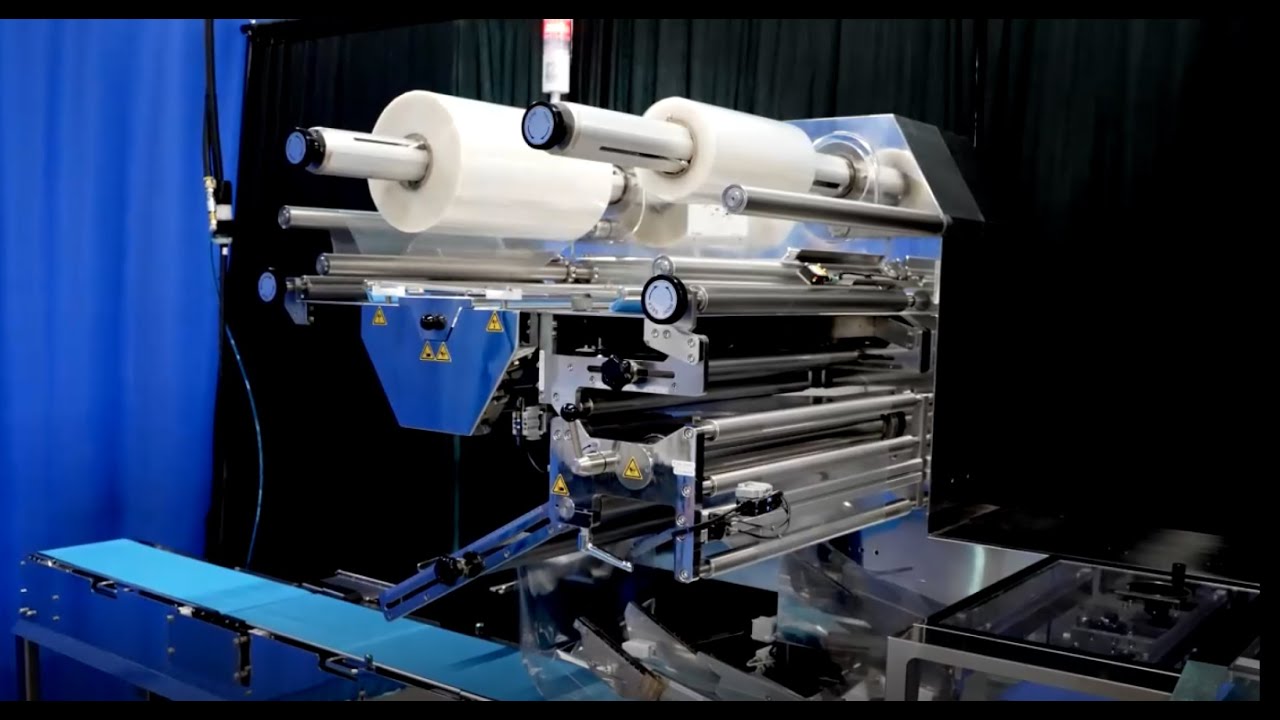 Omori S-5000 Flow Wrapper - YouTube