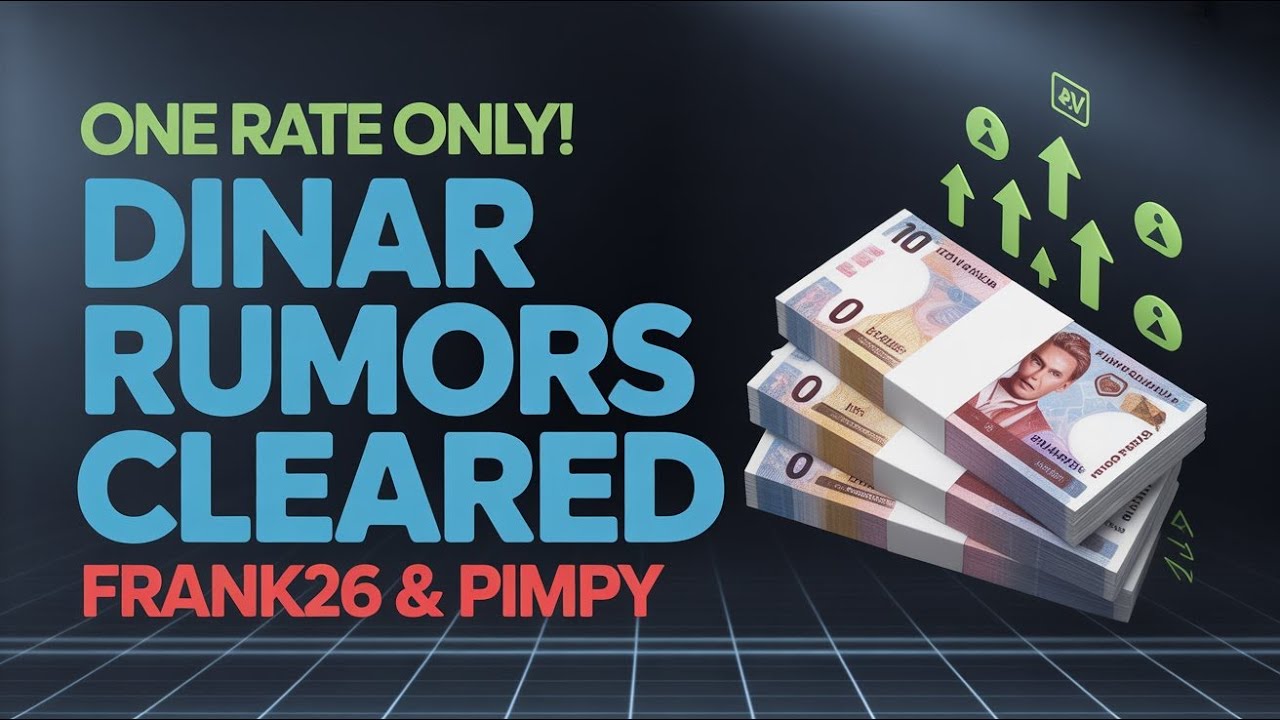 STOP Believing These Dinar Rumors - Frank26 and Pimpy Set the Record ...