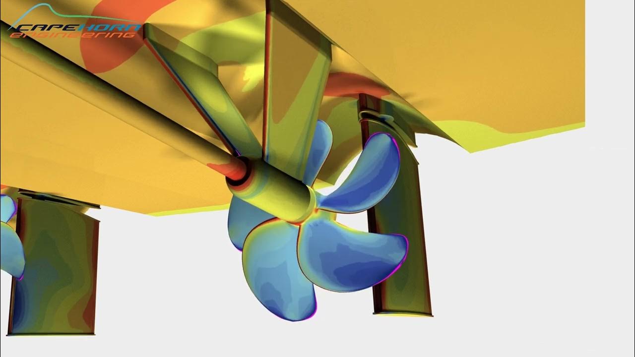 Propeller Induced Pressure Pulses CFD Simulation - YouTube