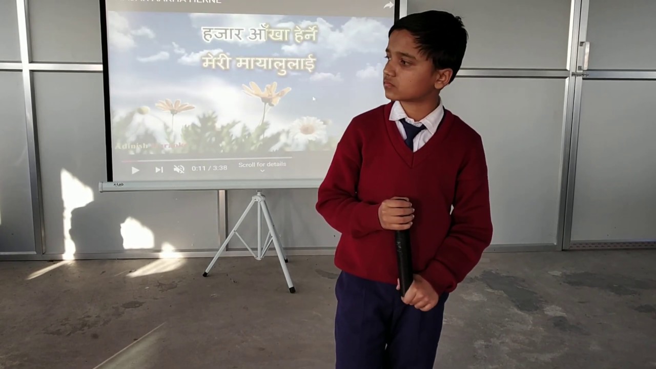 Hajar Aankha Herne Meri Mayalulai - Sworup Raj Acharya.cover by Sakar ...