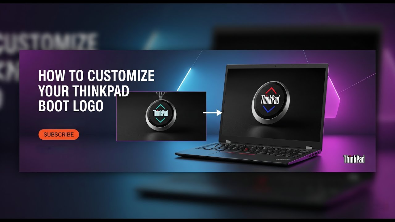 How to change your ThinkPad Boot Logo - YouTube