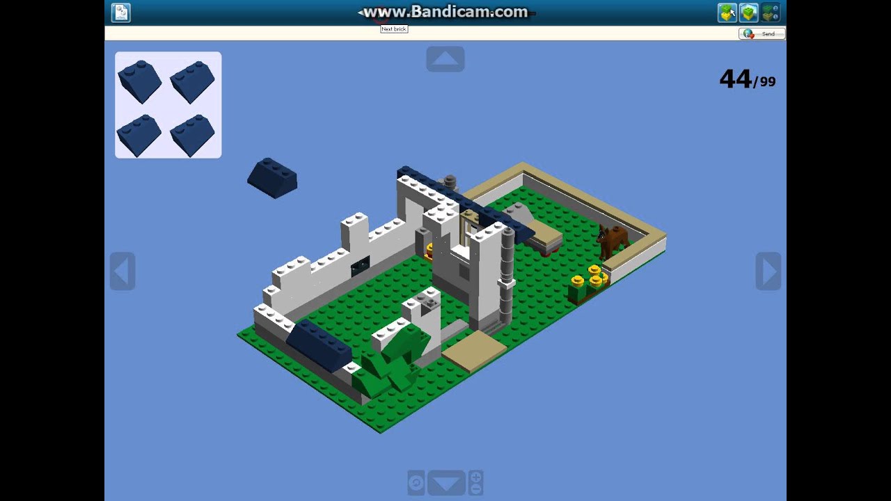 Lego Digital Designer Маленький, уютный домик - YouTube