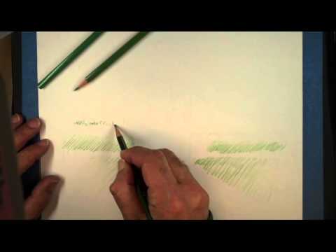 Free hand perspective and color - Step 2: Color - YouTube