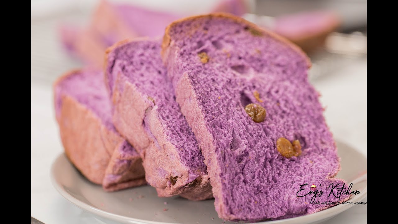 Ube (Purple Yam) Bread - YouTube
