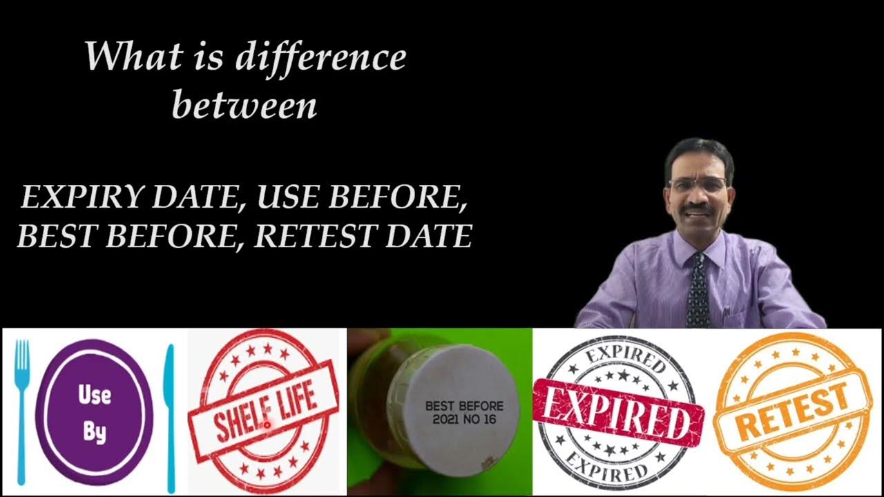 Difference between Shelf Life, Expiry date, Use before, Best before ...