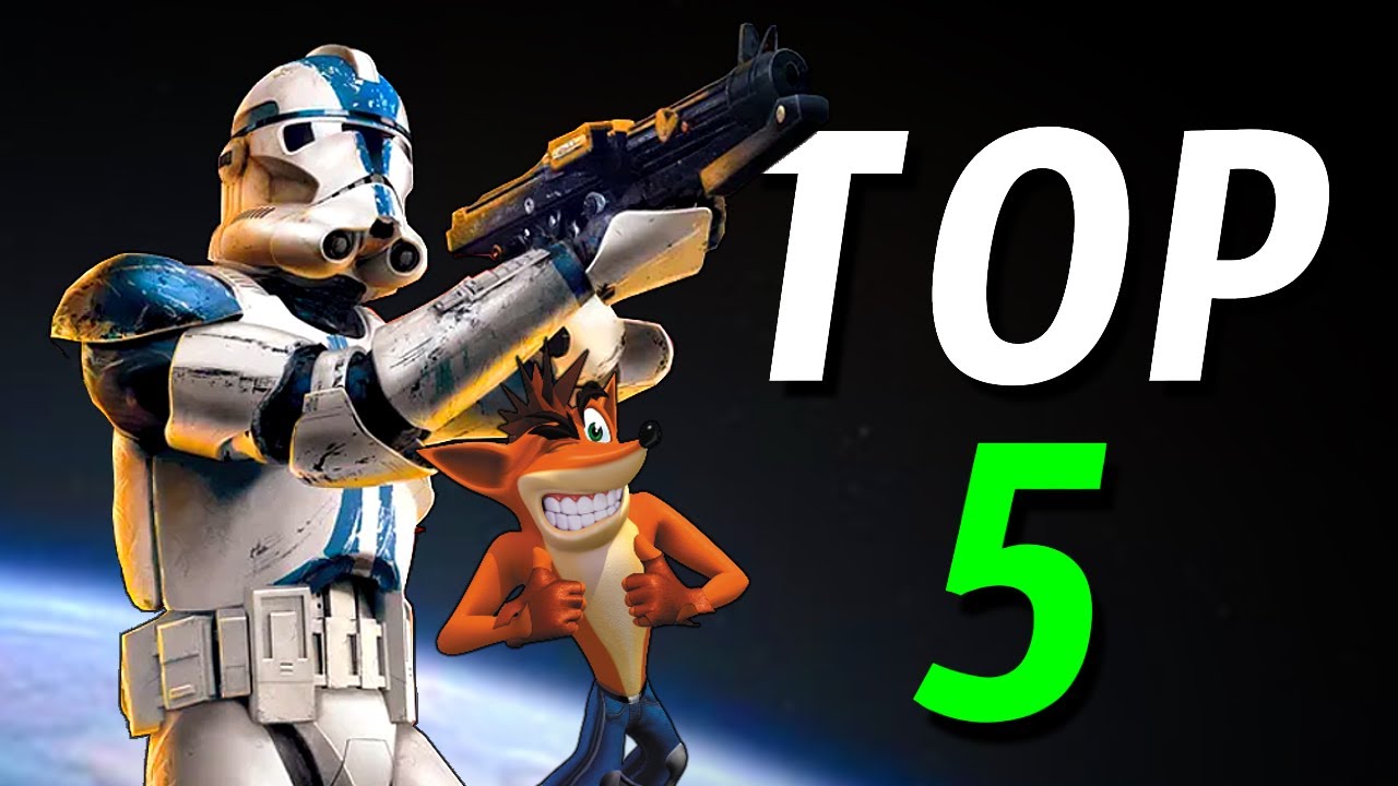 My Top 5 Favourite Video Games Of All Time - YouTube
