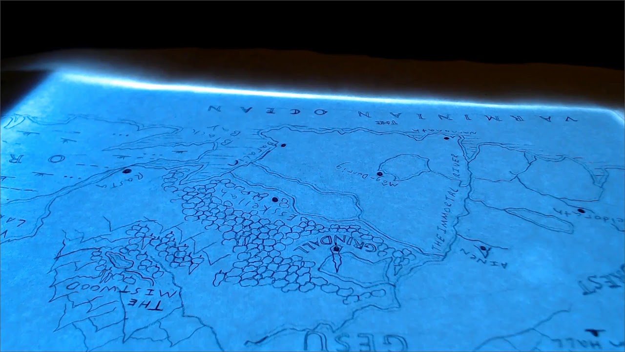 Drawing Your Own Fantasy Map: Forests - YouTube